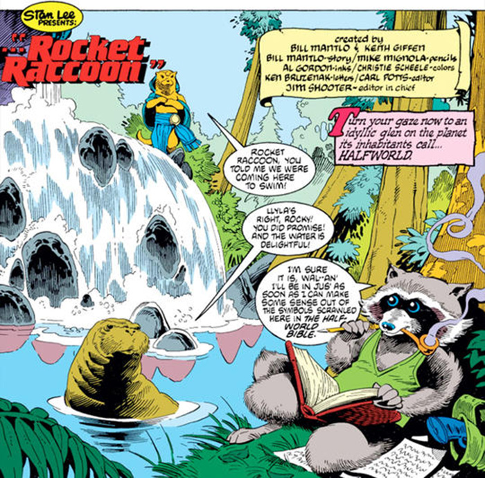 Historia de Rocket Raccoon en Marvel Cómics