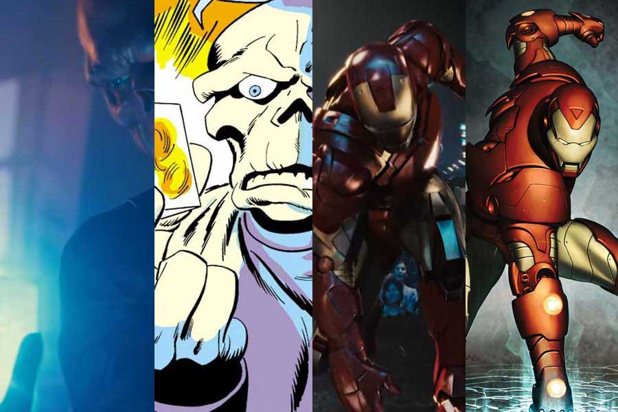 Momentos icónicos extraídos de los cómics para la Fase 1 del MCU