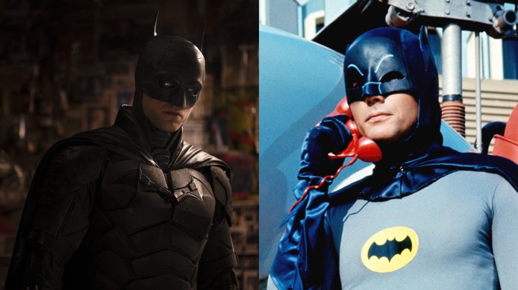 Así luce Robert Pattinson en el traje de Batman de Adam West