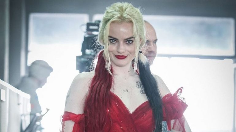 Comparten fotos inéditas de Margot Robbie como Harley Quinn