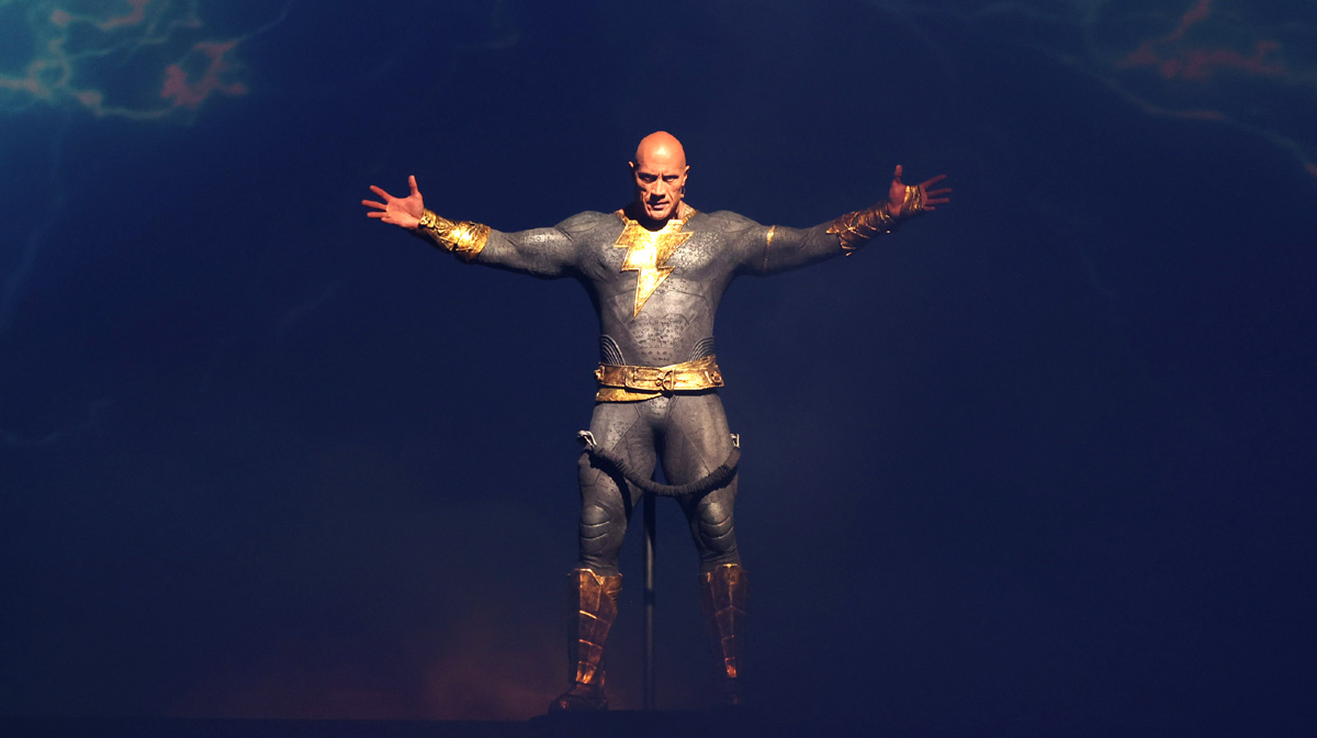 Dwayne Johnson planea una película de Black Adam vs Superman