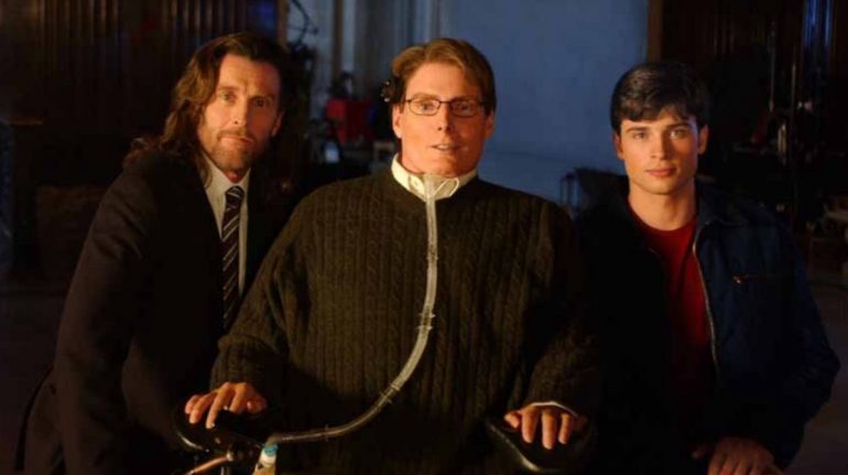 Tom Welling recordó la aparición de Christopher Reeve en Smallville